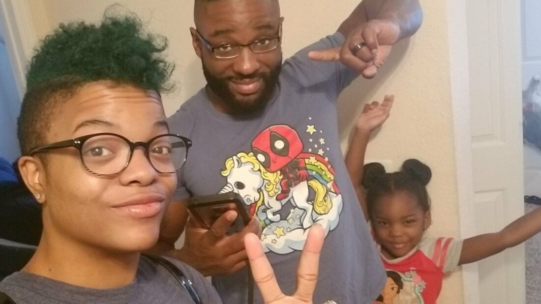 Cedric Alexander's Wife Aerial Hull (Big Swole) and Their Daughter ...