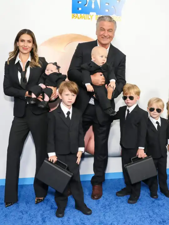 Alec Baldwin, His Wife, and Their Seven Children