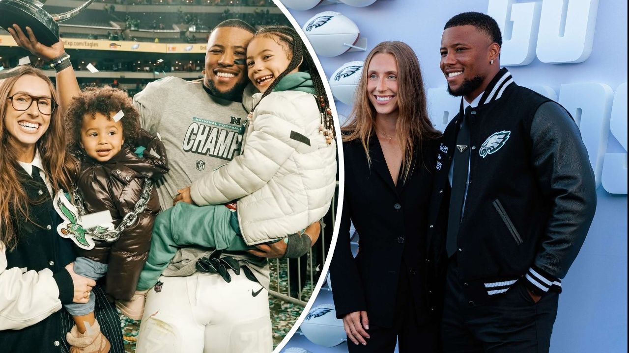 Saquon Barkley’s Wife and Kids: Anna Congdon and 2 Children